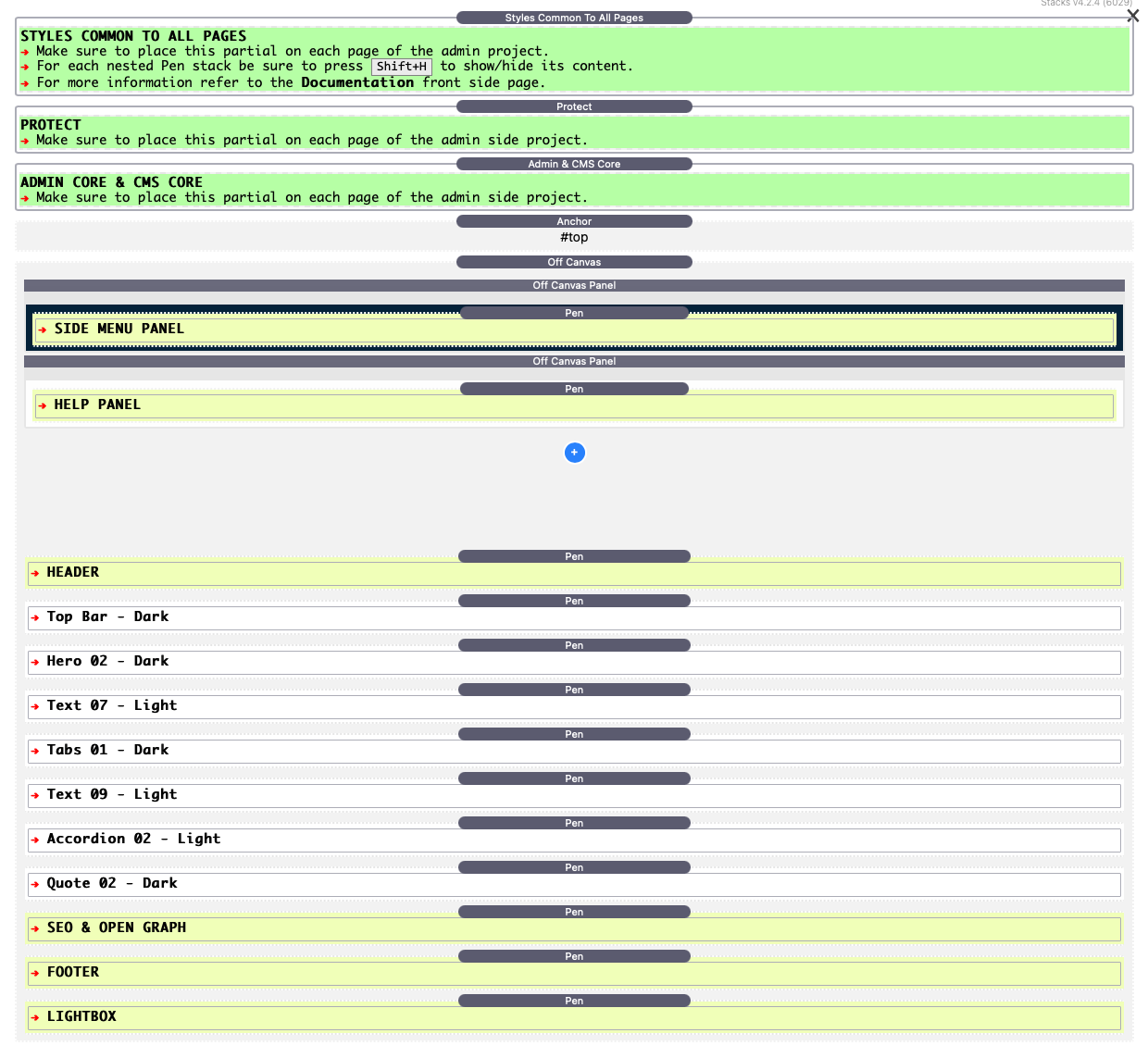 Documentation - Clean - Project file for RapidWeaver